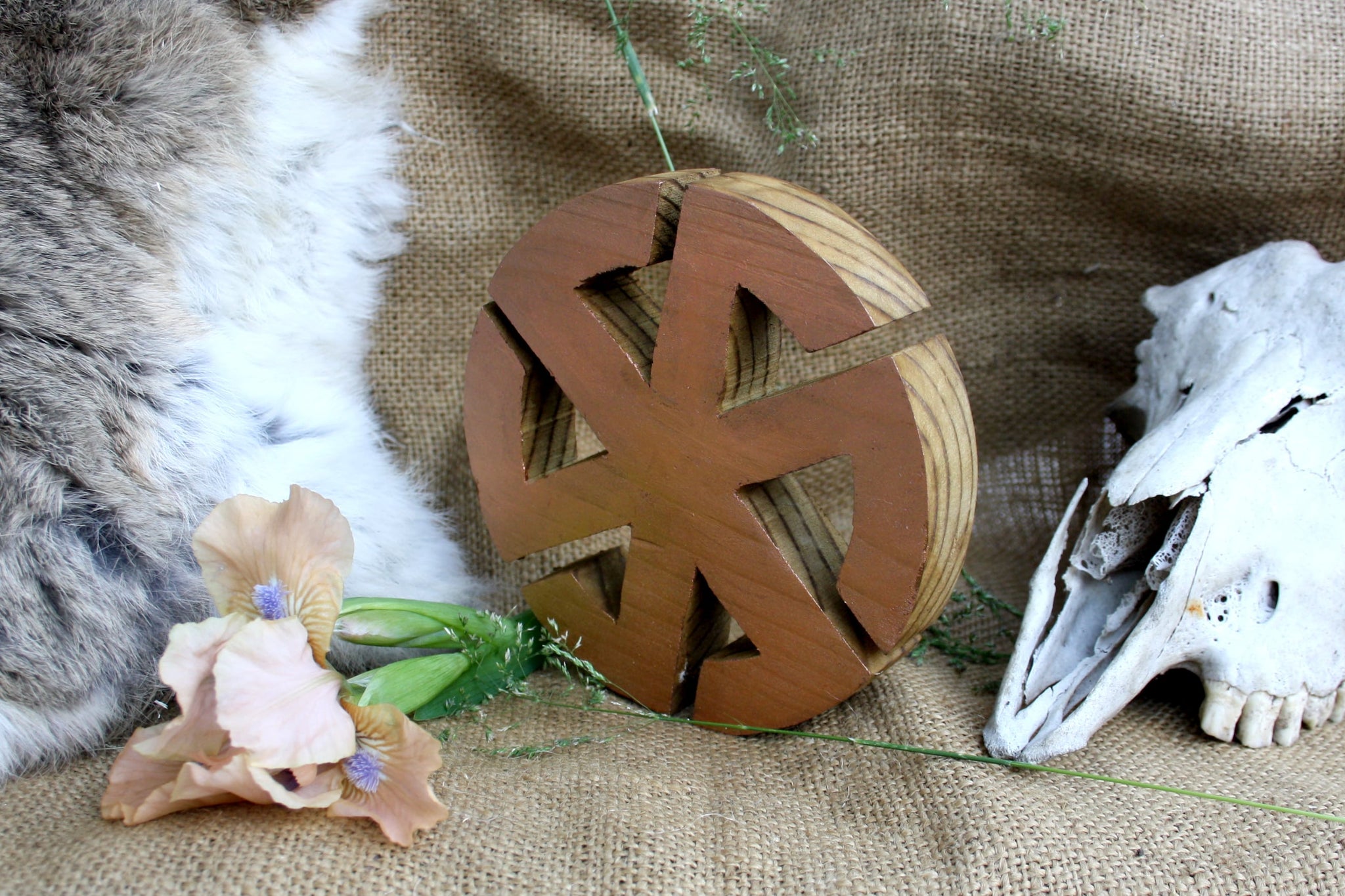 Kolovrat. Symbol of Perun. Slavic symbol