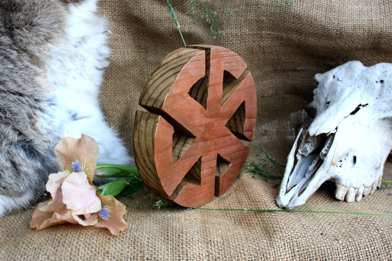 Kolovrat. Symbol of Perun. Slavic symbol