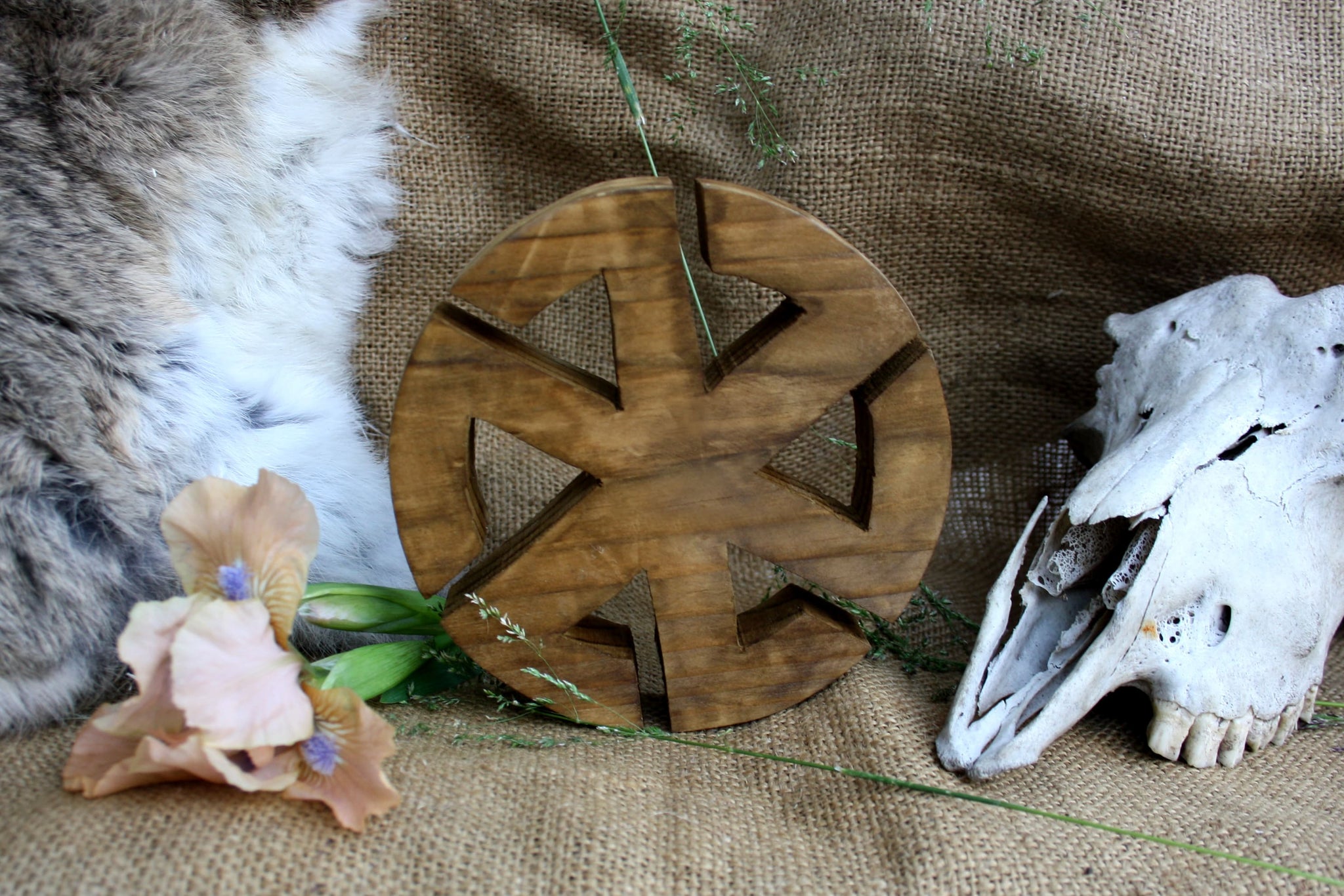 Kolovrat. Symbol of Perun. Slavic symbol