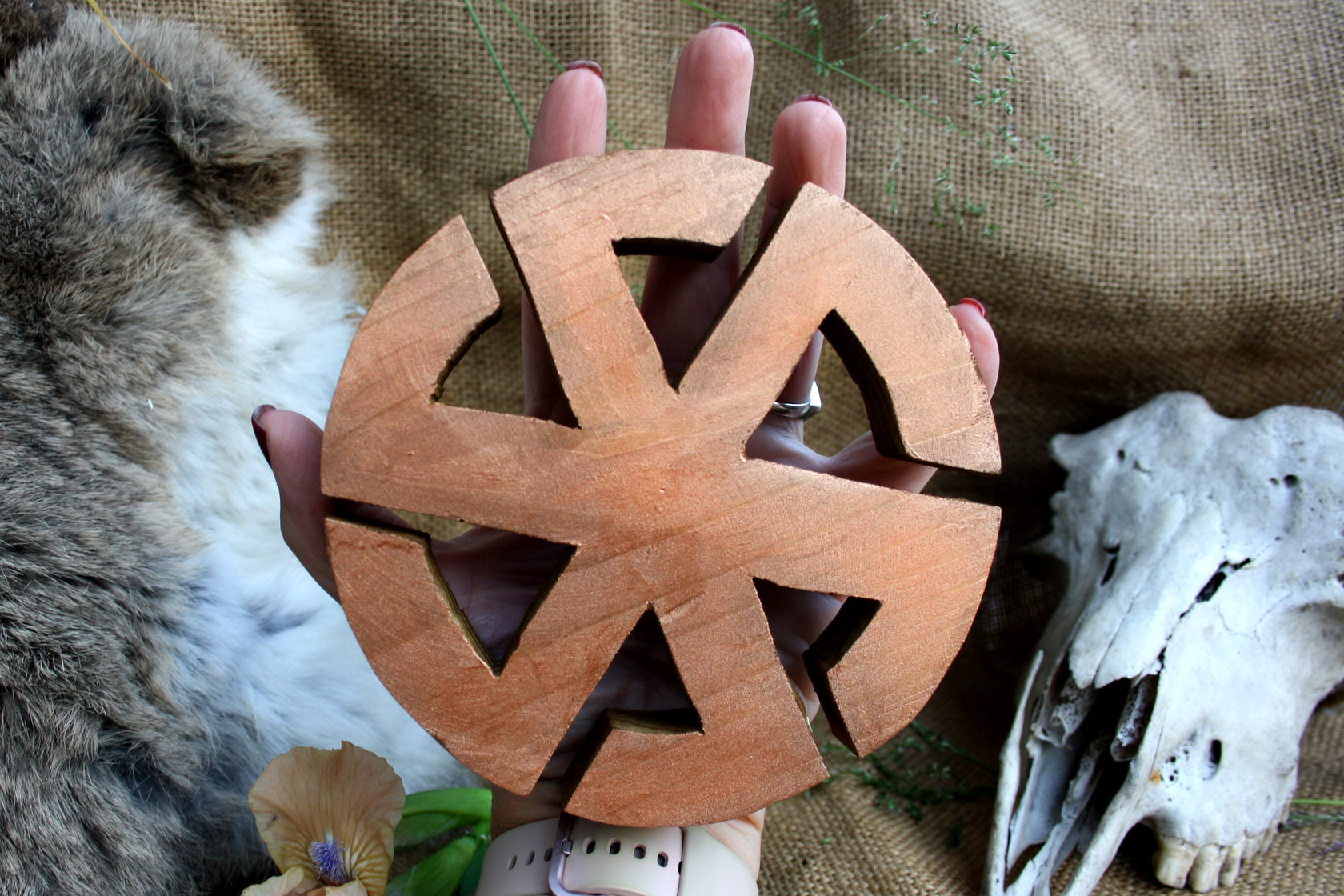 Kolovrat. Symbol of Perun. Slavic symbol